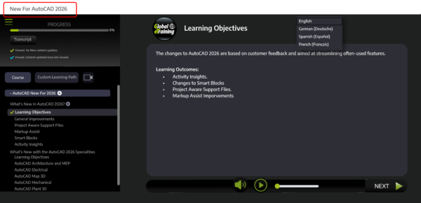 What’s New: GeT Launches AutoCAD 2026 Training Series - Civil Survey ...